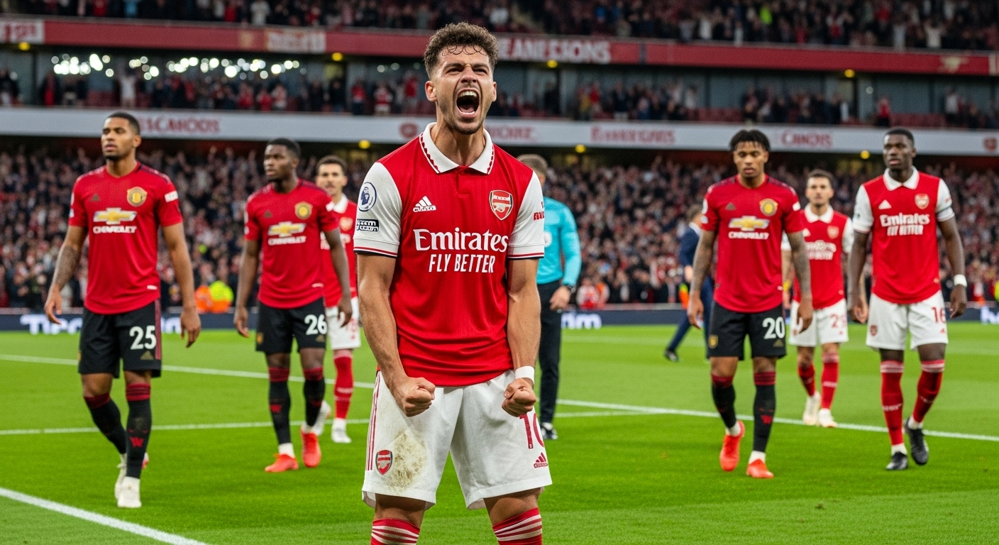 Arsenal Edge Manchester United in Premier League Opener