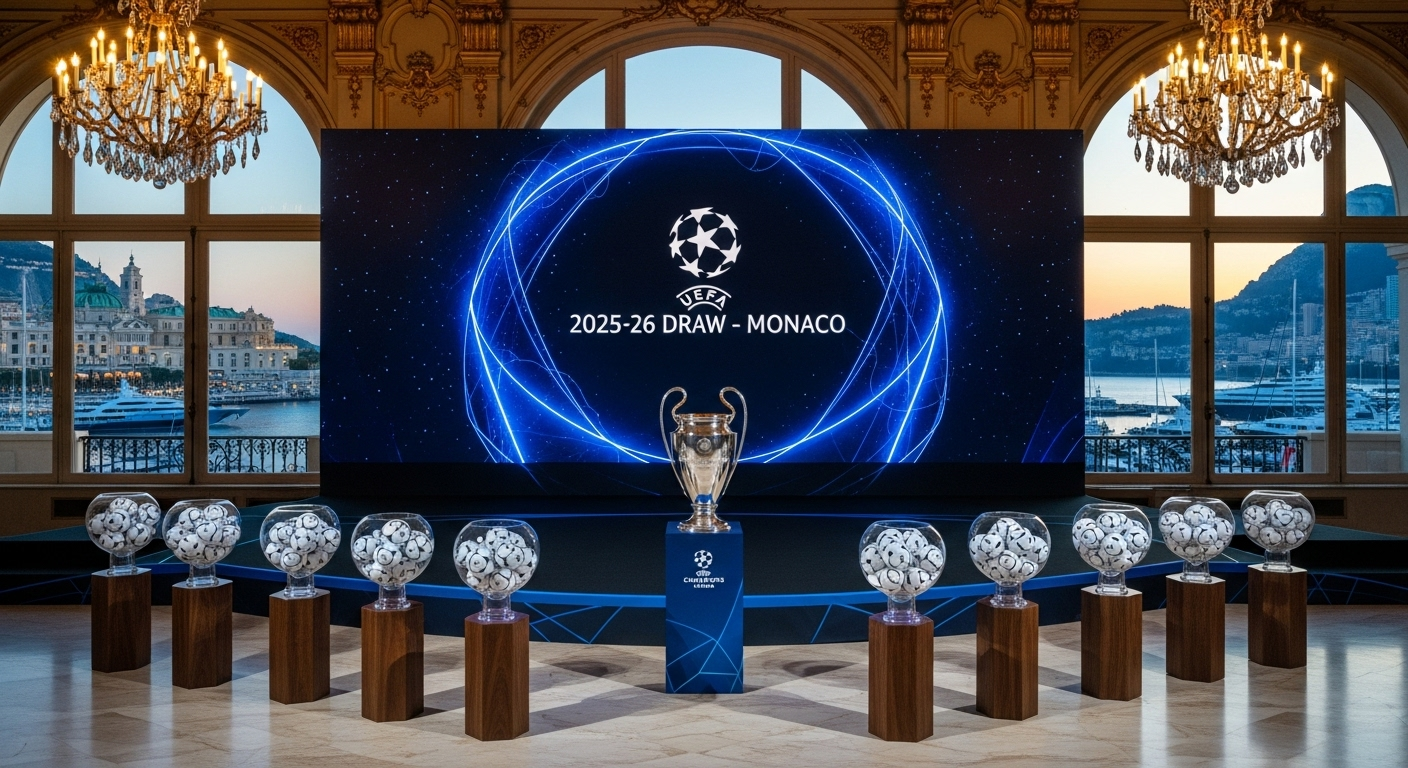 Champions League 2025-26 Draw Sets Stage in Monaco