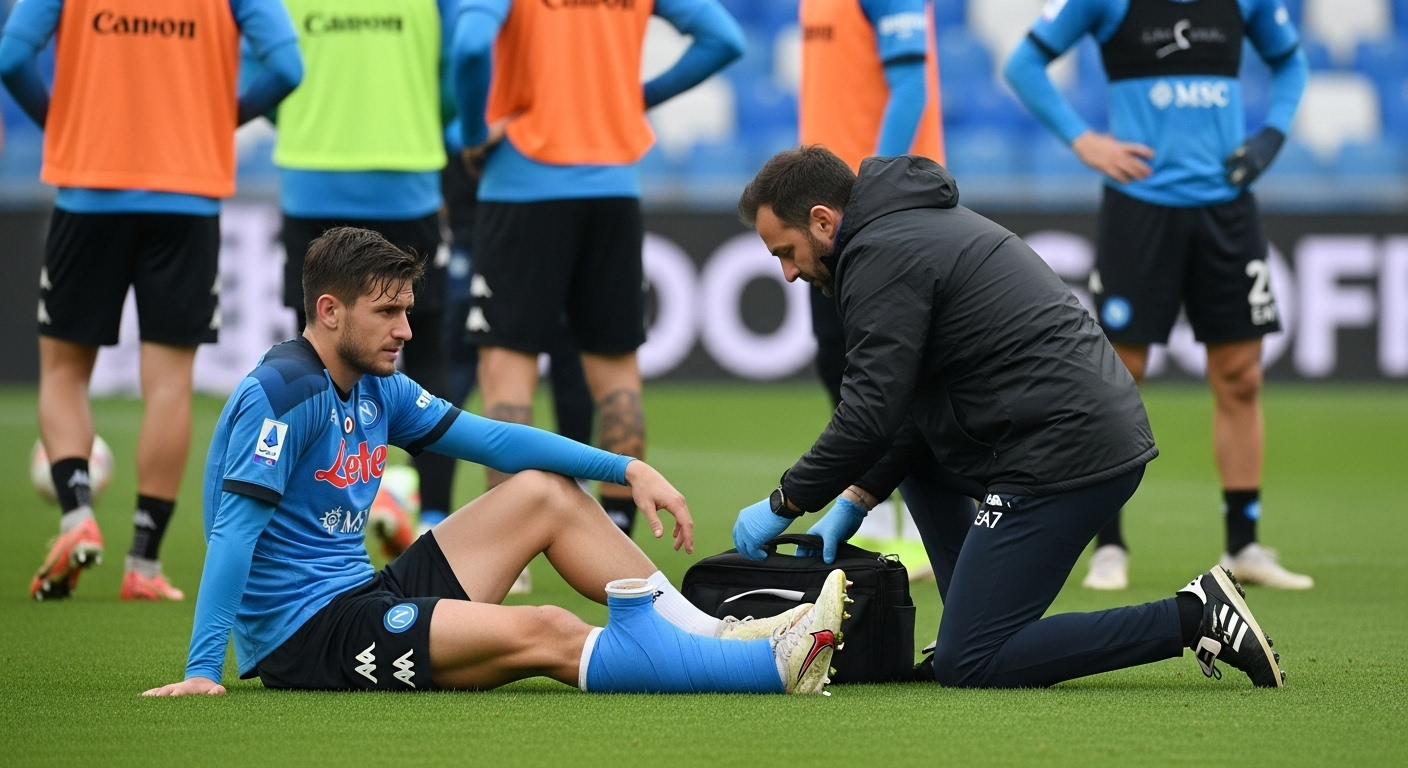 Napoli Faces Injury Setback Ahead of Milan Clash