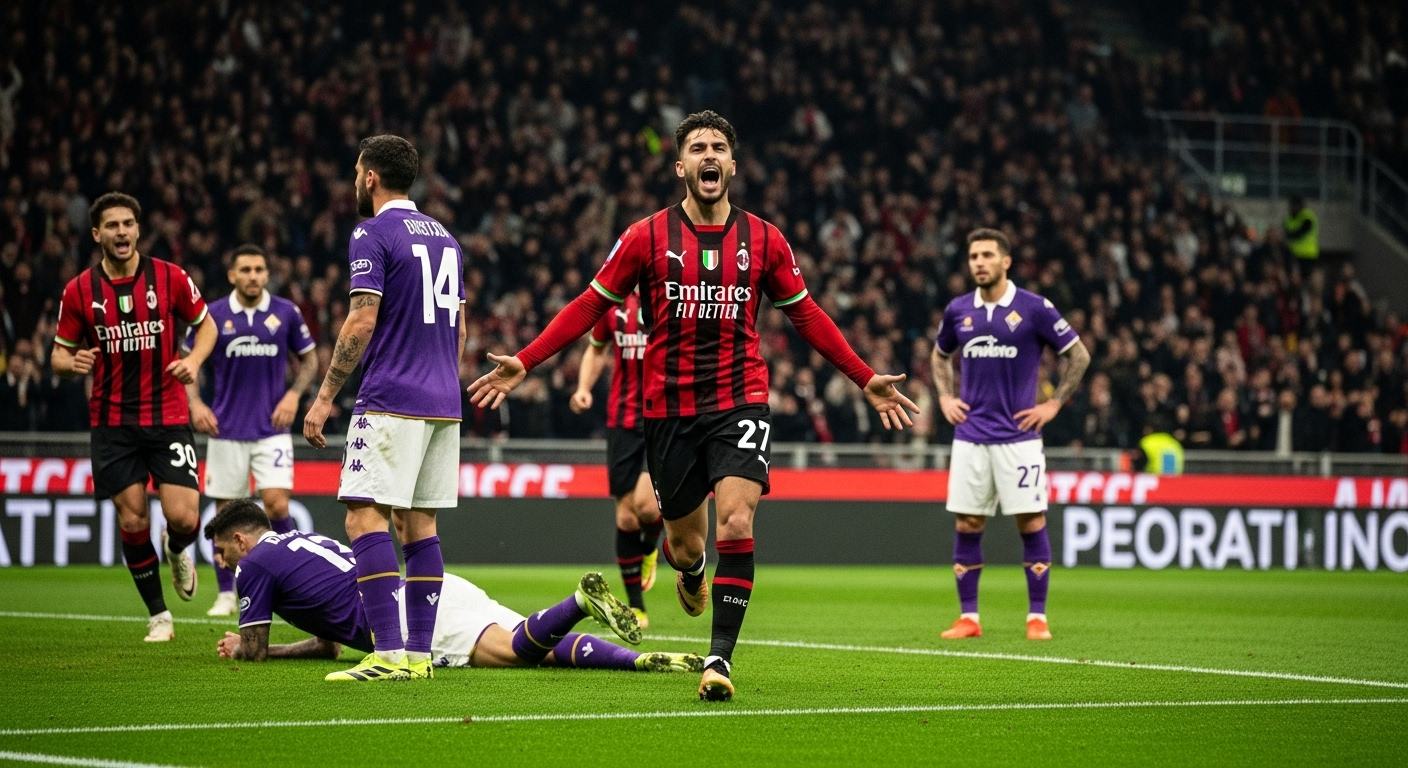 AC Milan Edge Fiorentina to Lead Tight Serie A Race