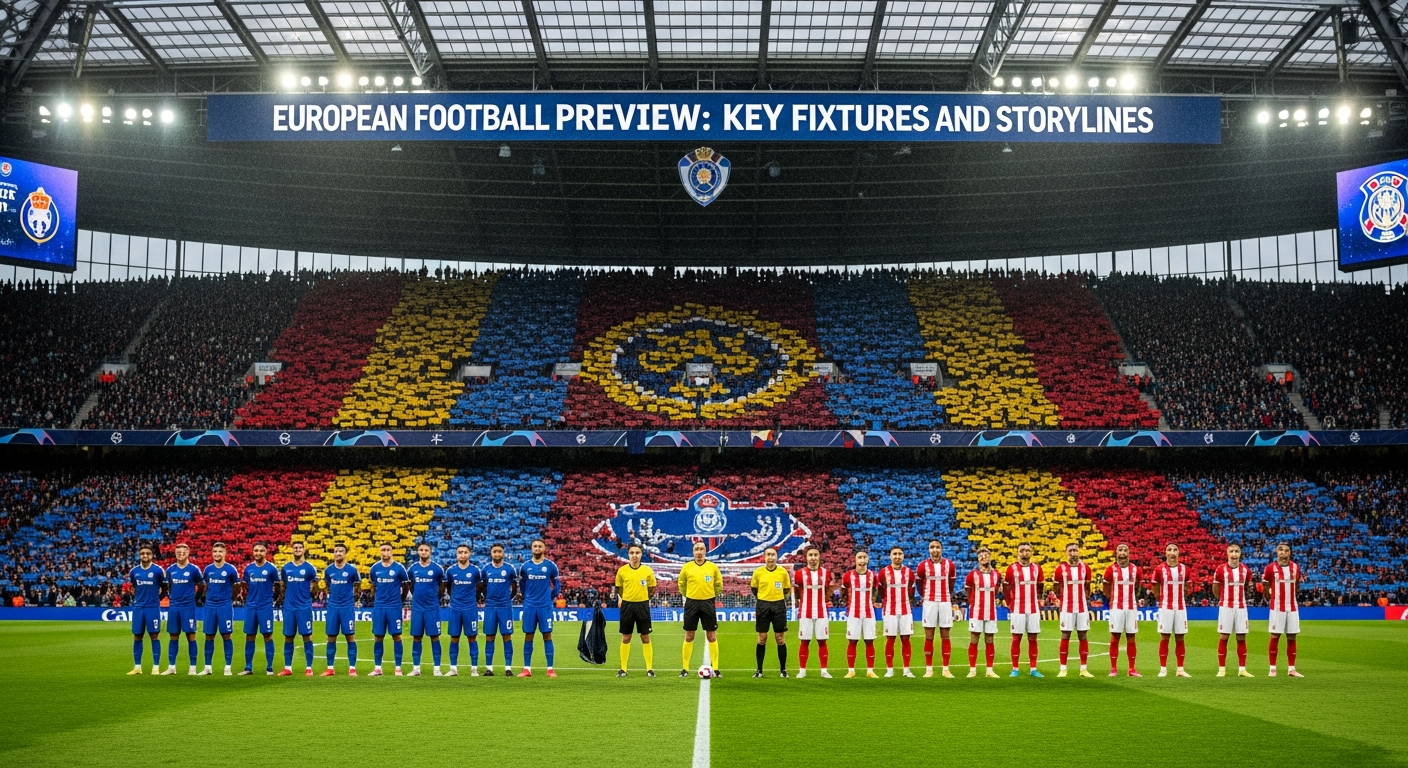 European Football Preview: Key Fixtures and Storylines